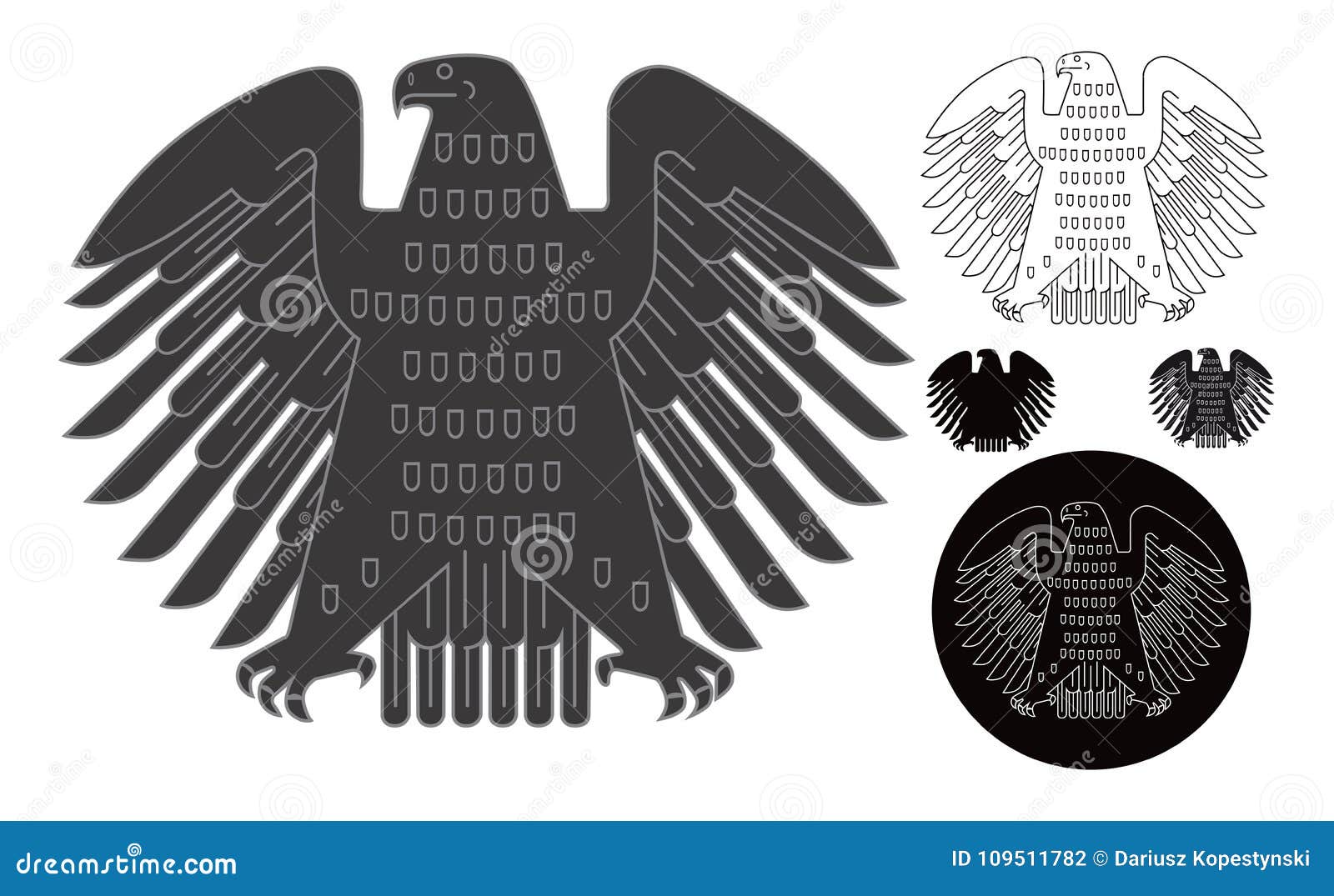 German emblem stock vector. Illustration of symbol, german - 109511782