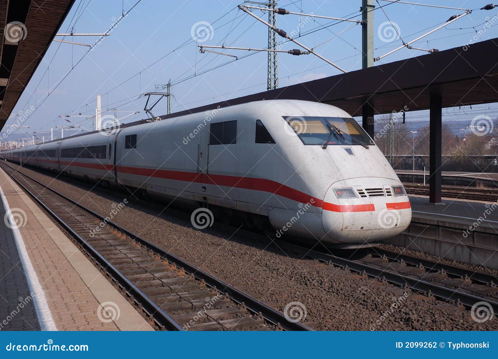 German Fast Train stock photo. Image of getaway, transportation - 2099262