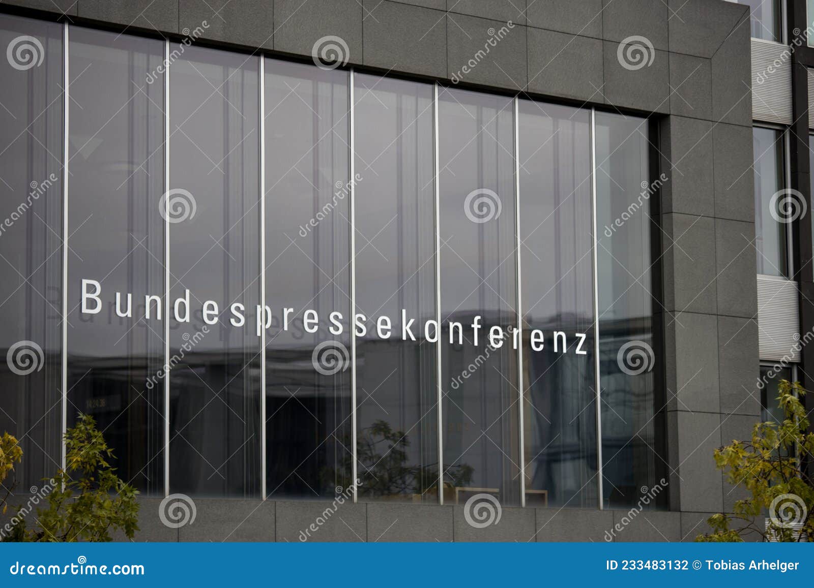 The German Federal Press Conference in Berlin Germany Editorial ...