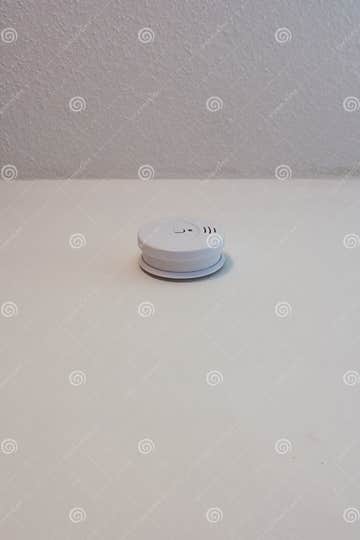 German Fire Alarm Installed High on White Wall Stock Photo - Image of ...