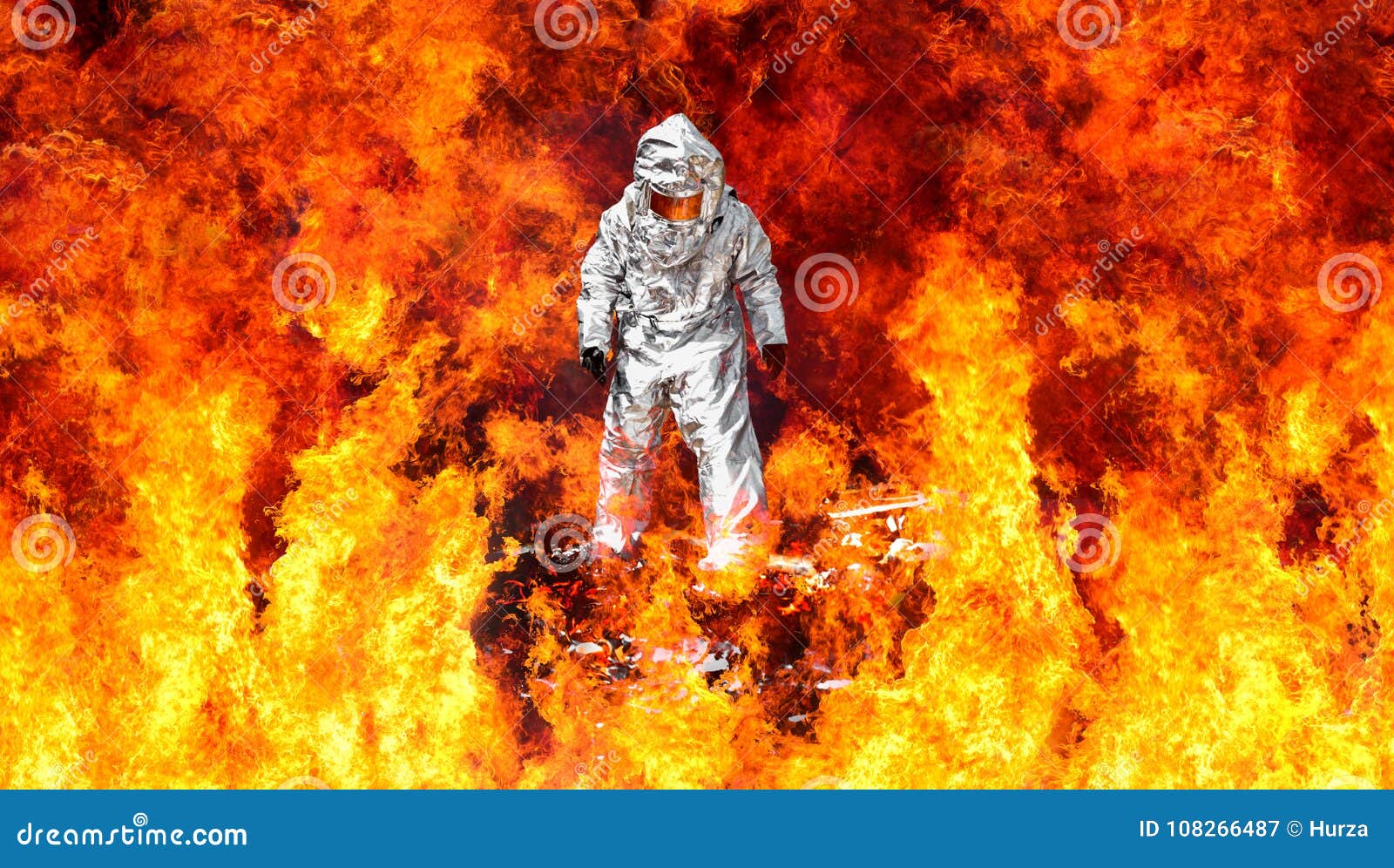 German firefighters stock image. Image of truck, flames - 108266487