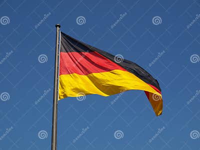 German flag stock image. Image of nation, country, yellow - 14149665