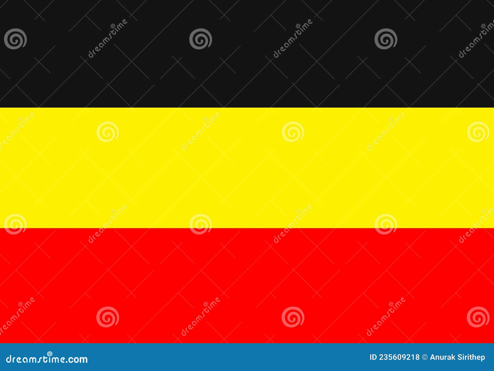 The German flag stock illustration. Illustration of nation - 235609218
