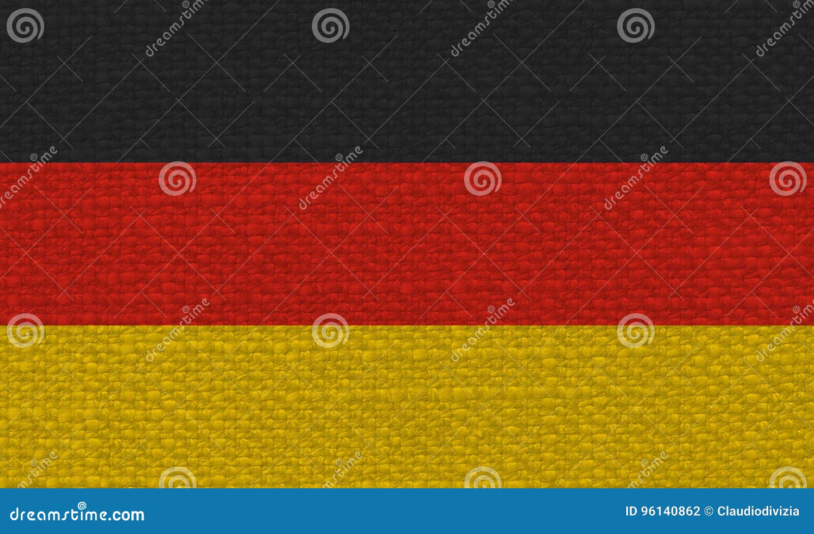 German Flag of Germany with Fabric Texture Stock Photo - Image of ...