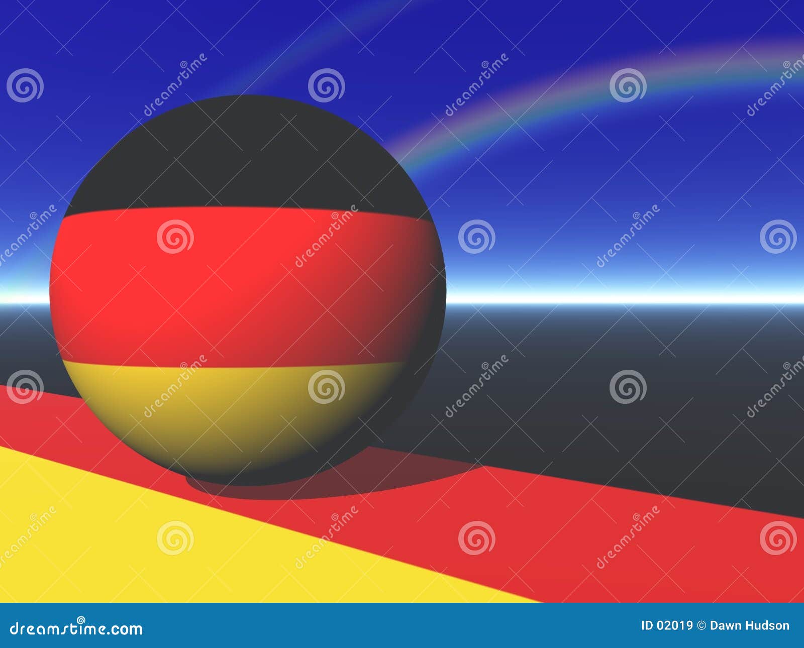 German Flag Globe stock illustration. Illustration of rainbow - 2019