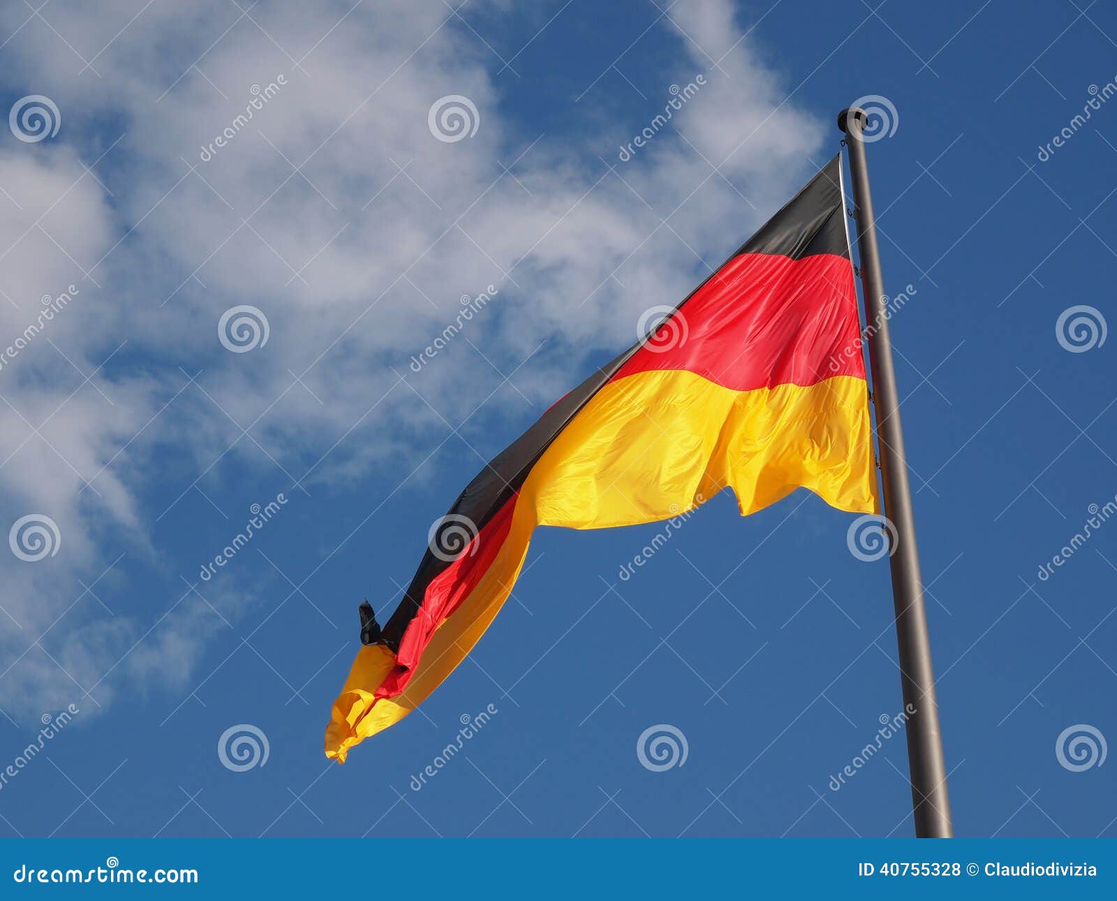 German flag stock photo. Image of object, european, nature - 40755328