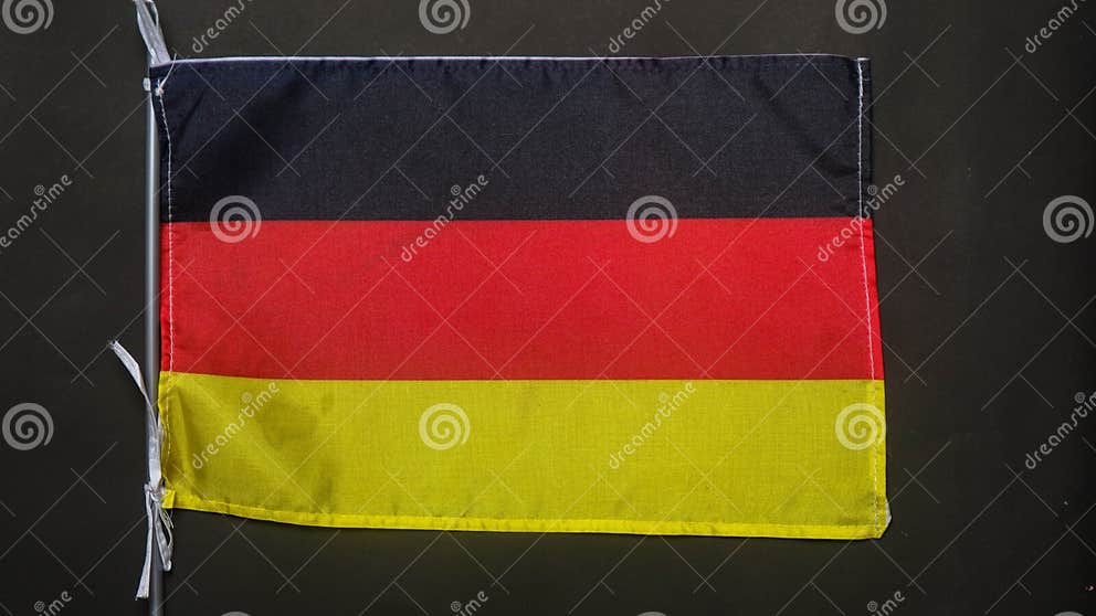 German Flag Texture As a Background Stock Photo - Image of national ...
