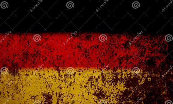 German Flag Texture As a Background Stock Illustration - Illustration ...