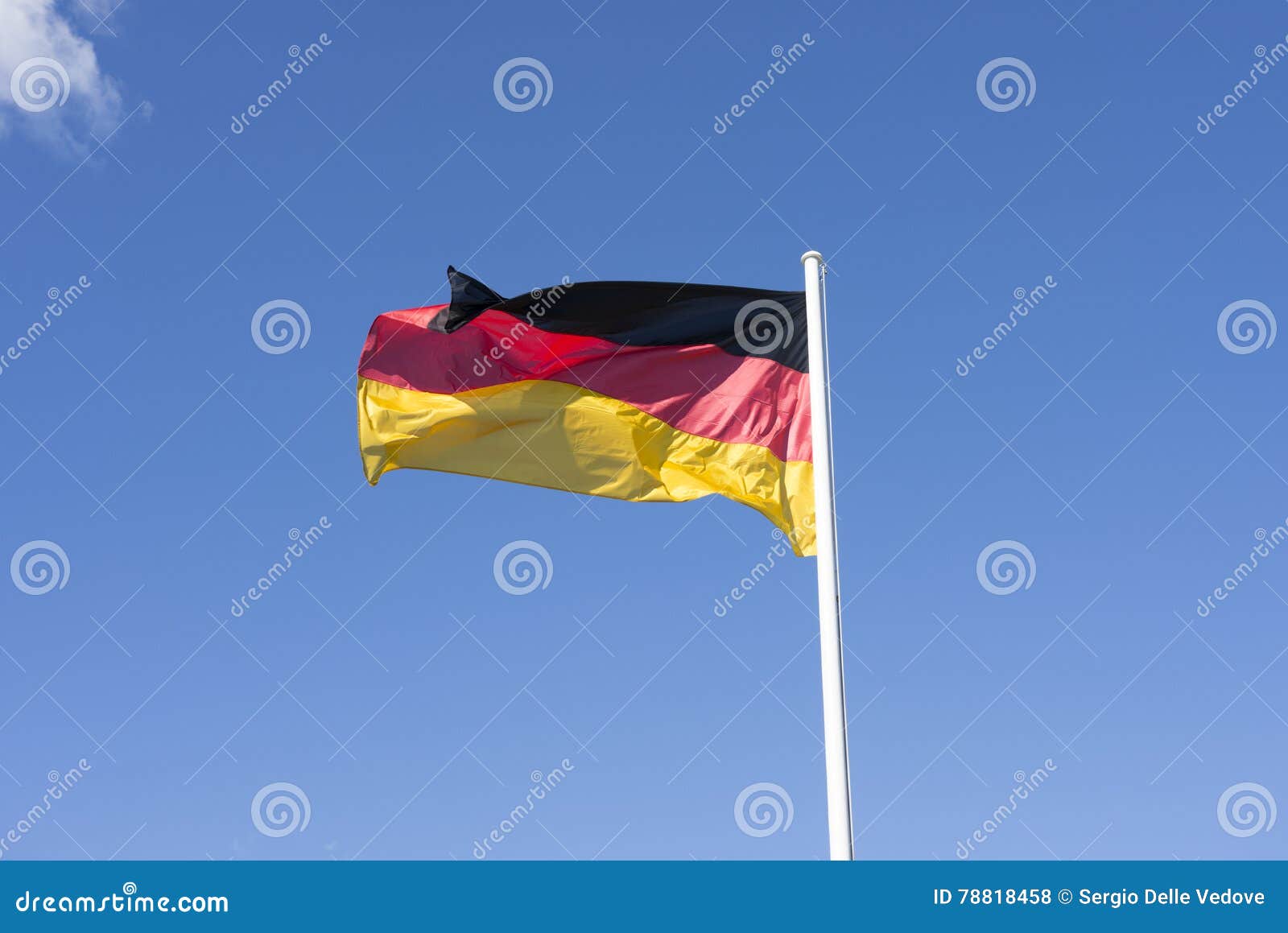 The german flag stock photo. Image of country, patriotism - 78818458
