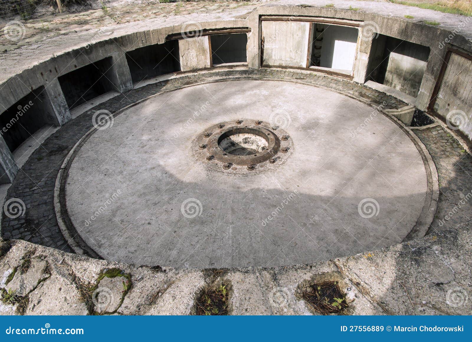German fortifications stock image. Image of battery, fortyfication ...