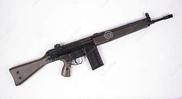 German G3 assault rifle. stock image. Image of assault - 21511117