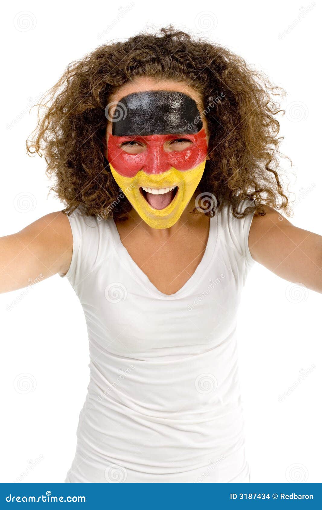 German girl stock photo. Image of national, camera, contest - 3187434