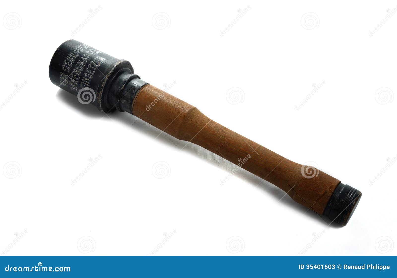 German grenade stock image. Image of weapon, german, grenade - 35401603