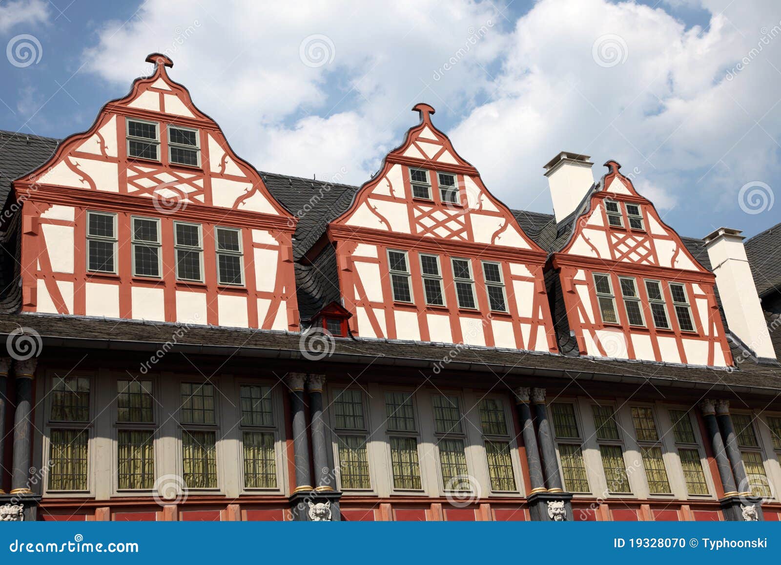 German Half-timbered Houses Stock Photo - Image of house, outdoor: 19328070