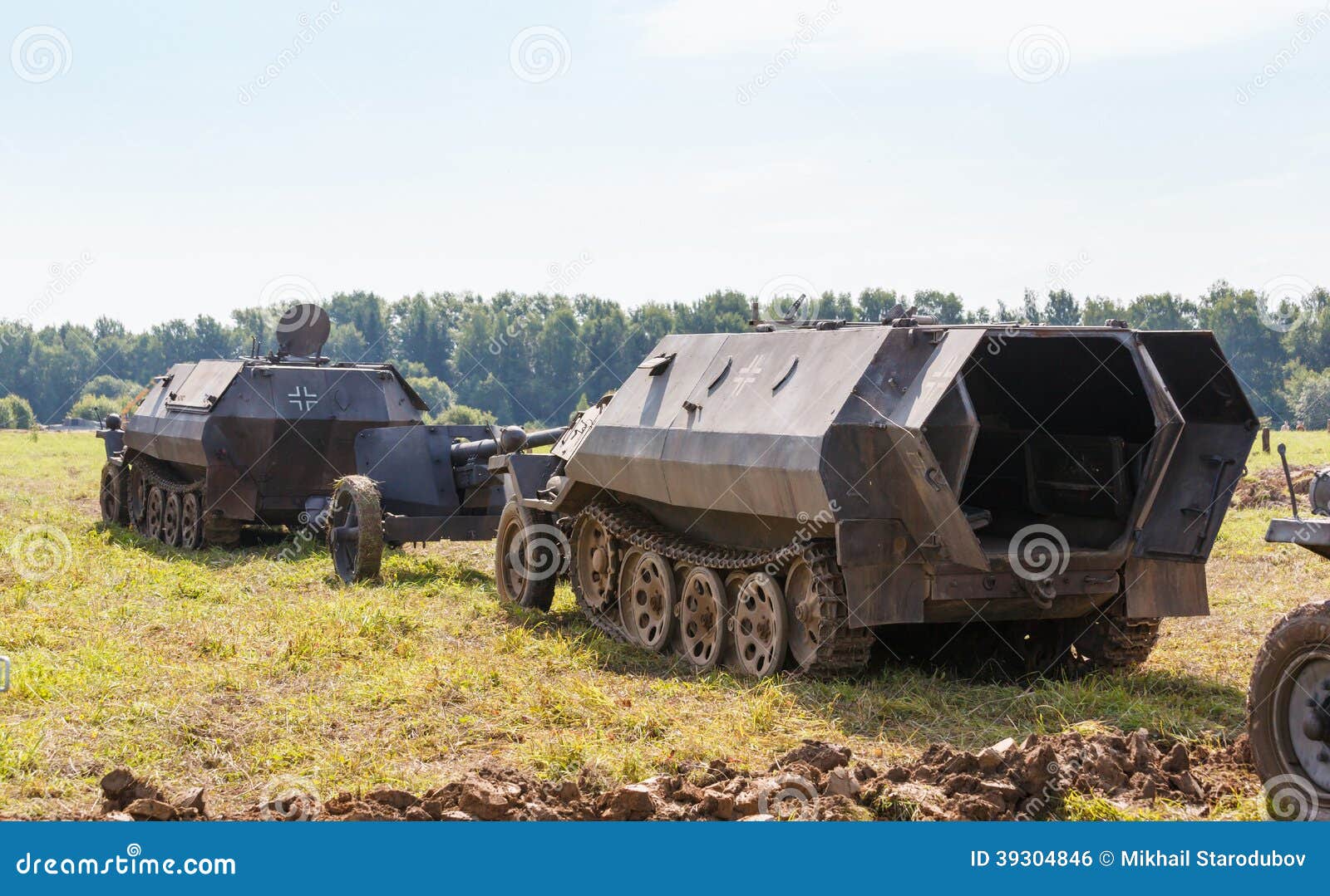 German Half-track Armored Personnel SdKfz 250 Stock Photo - Image of ...