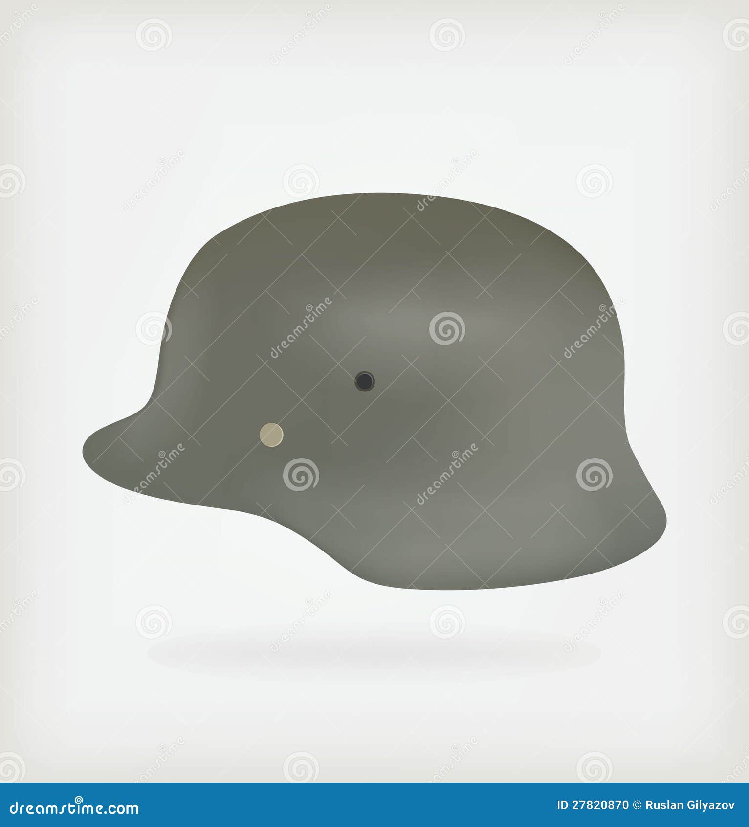 German helmet stock vector. Illustration of military - 27820870