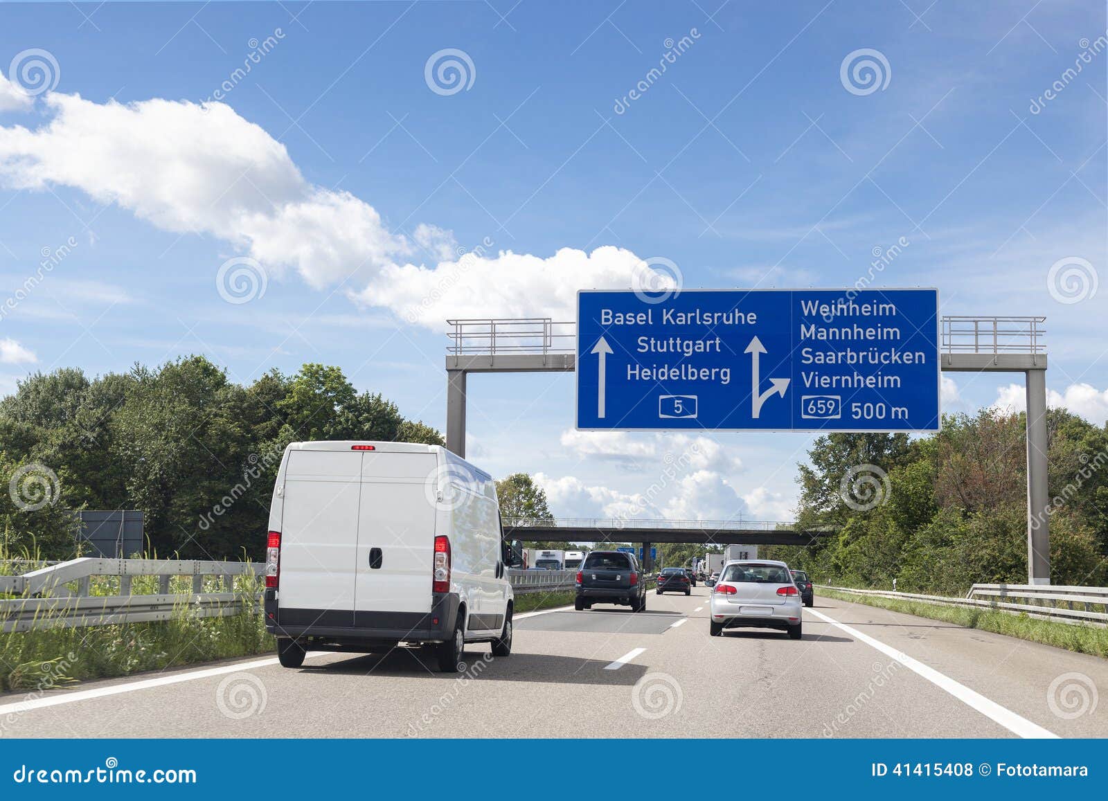 German highway stock photo. Image of airport, driving - 41415408