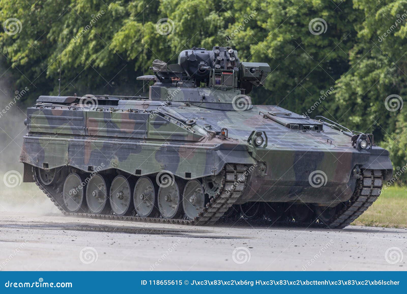 German Infantry Fighting Vehicle Editorial Image - Image of infantryman ...
