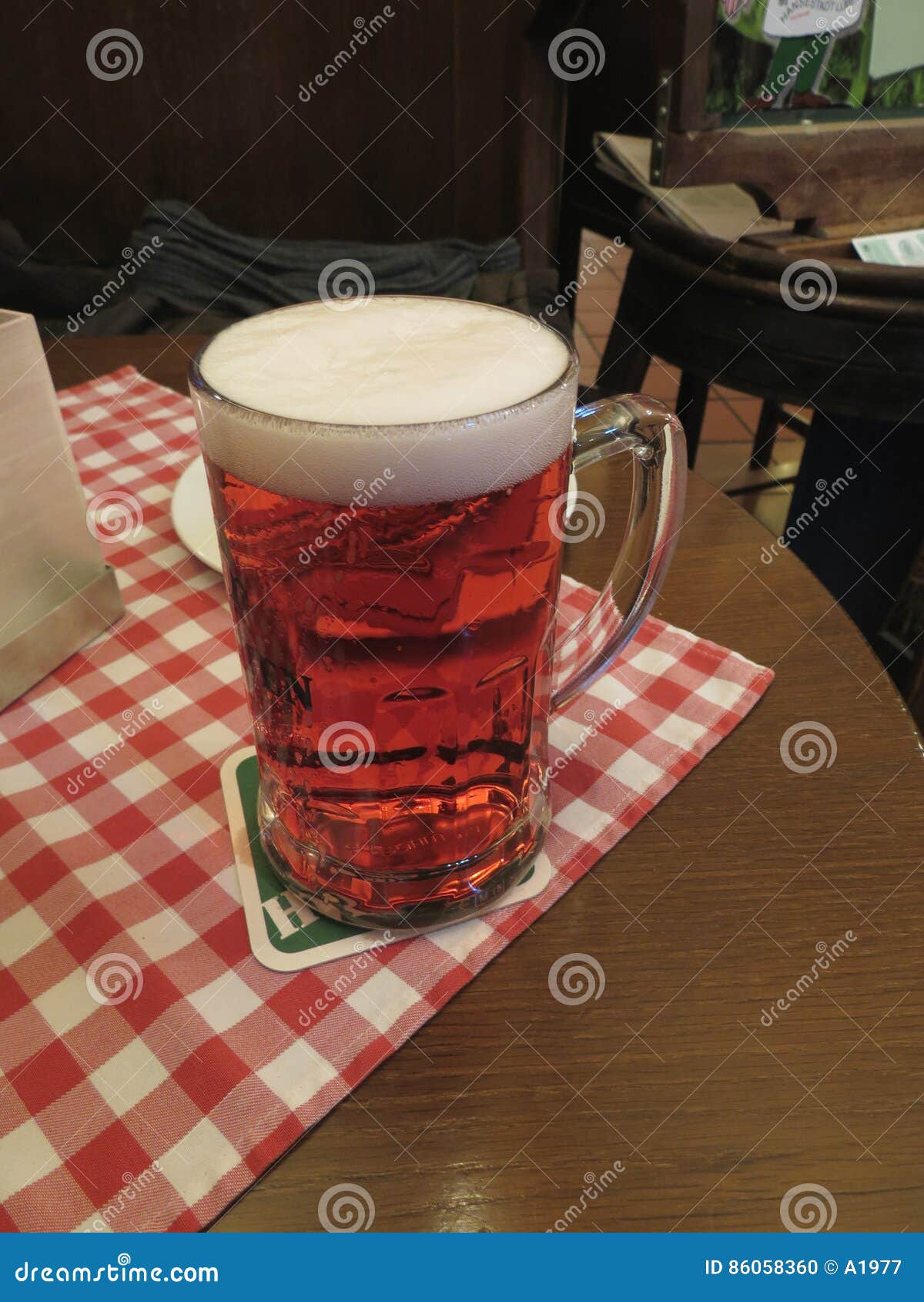 German lager beer glass stock photo. Image of foam, alcohol - 86058360