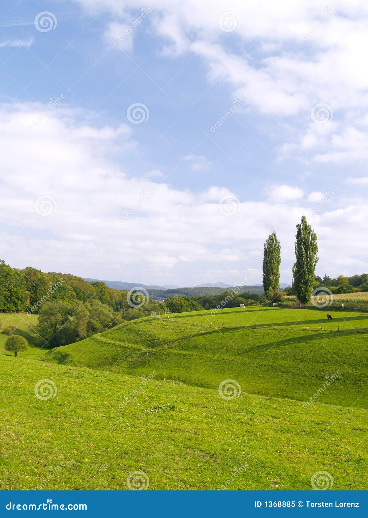 German landscape stock image. Image of hessen, arolsen - 1368885