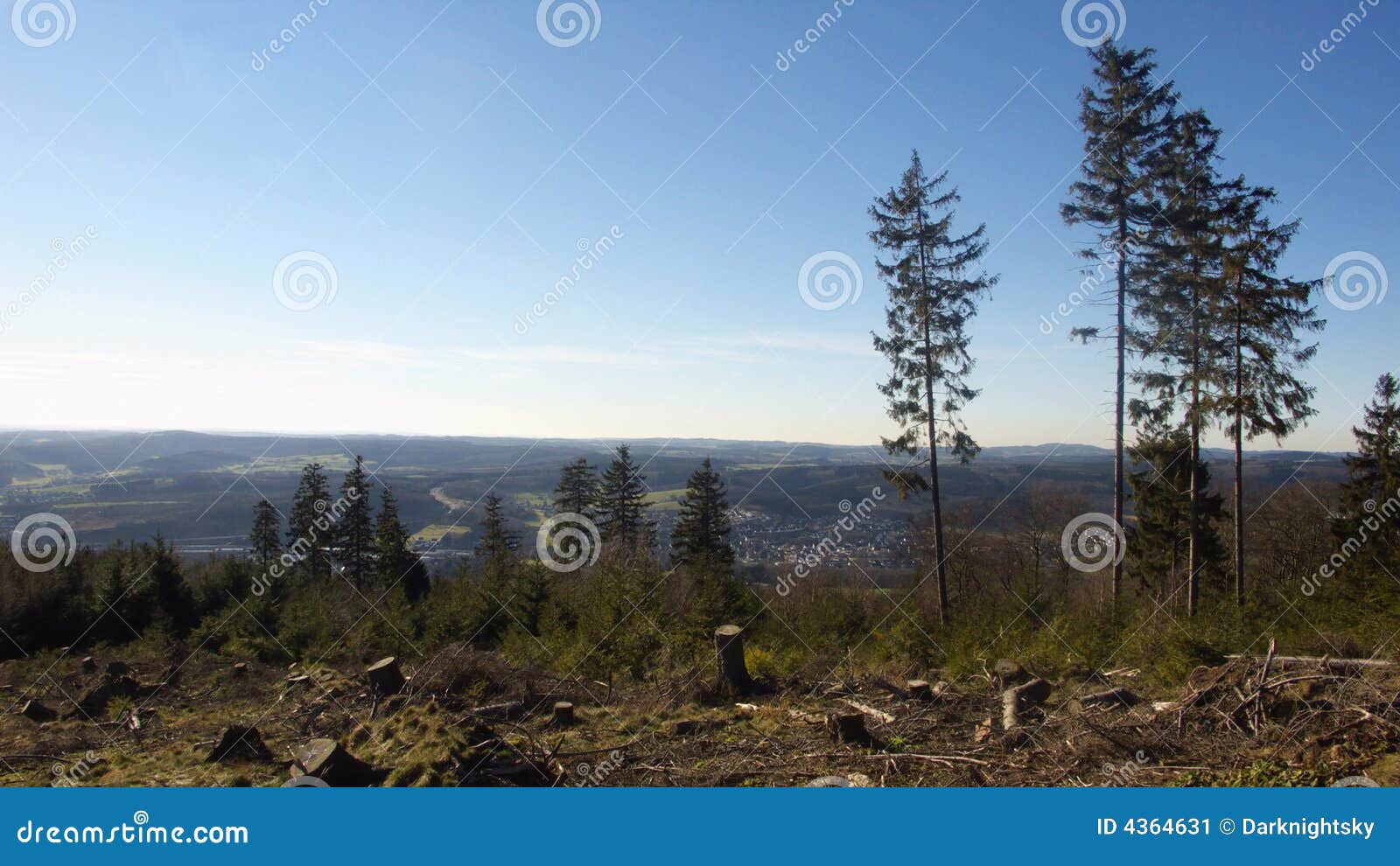German Landscape stock image. Image of kreuztal, alpine - 4364631