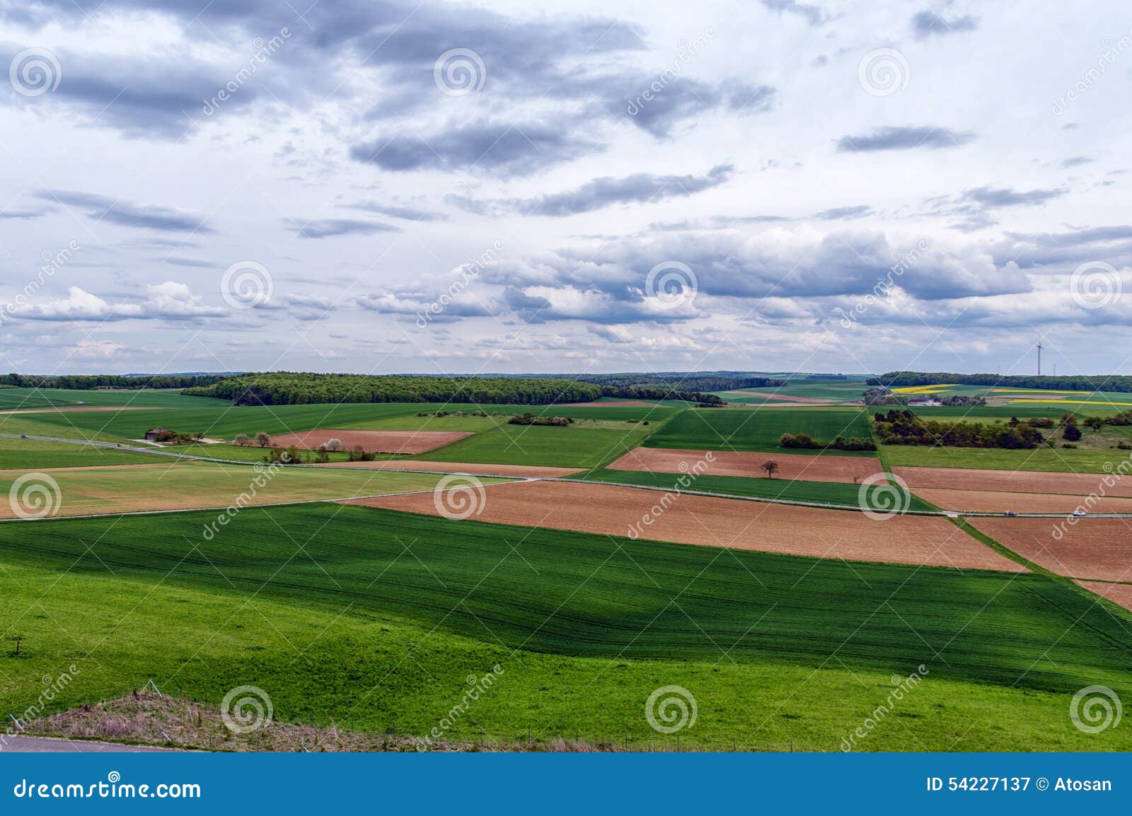 German Landscape stock image. Image of place, view, travel - 54227137