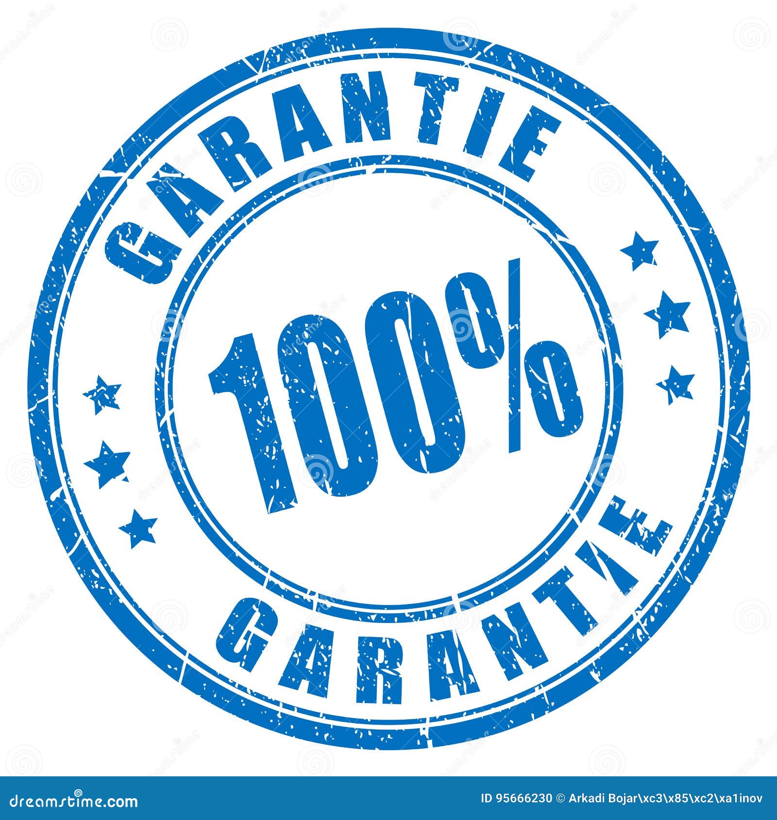 Guarantee Rubber Stamp Vector Illustration | CartoonDealer.com #83356078
