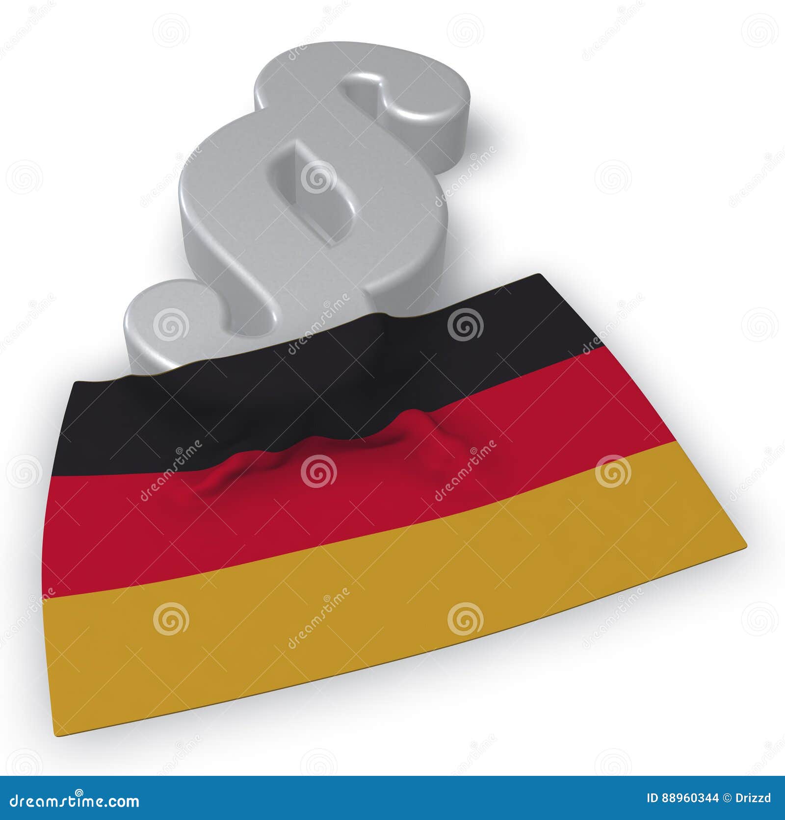 German law - 3d rendering stock illustration. Illustration of judge ...