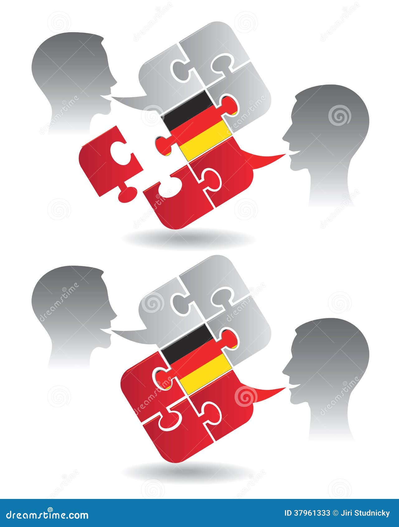 German lessons dialog stock vector. Illustration of dialog - 37961333