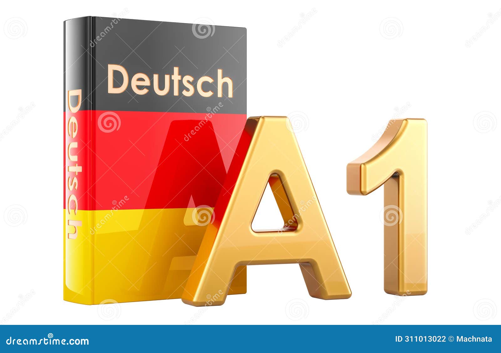 German Level Crossing Distance Marker For The Right Side Of The Road ...