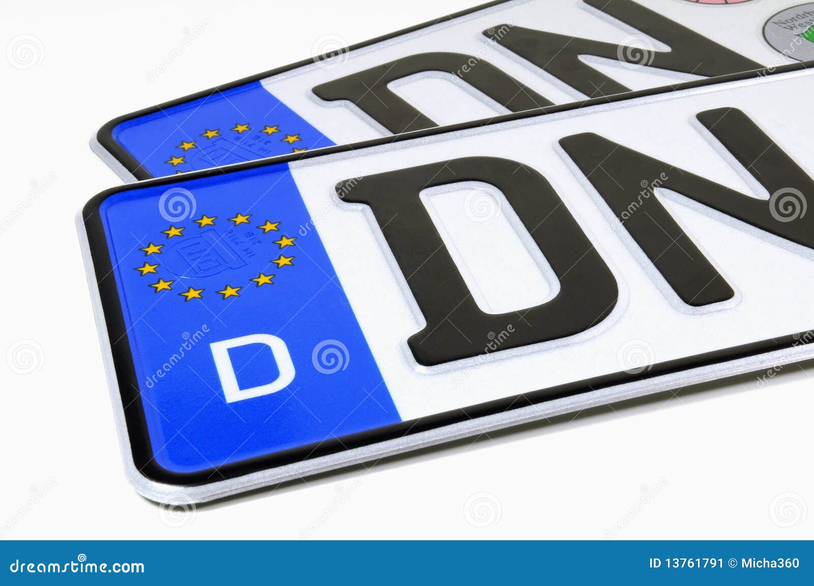 German license plates stock image. Image of auto, german - 13761791