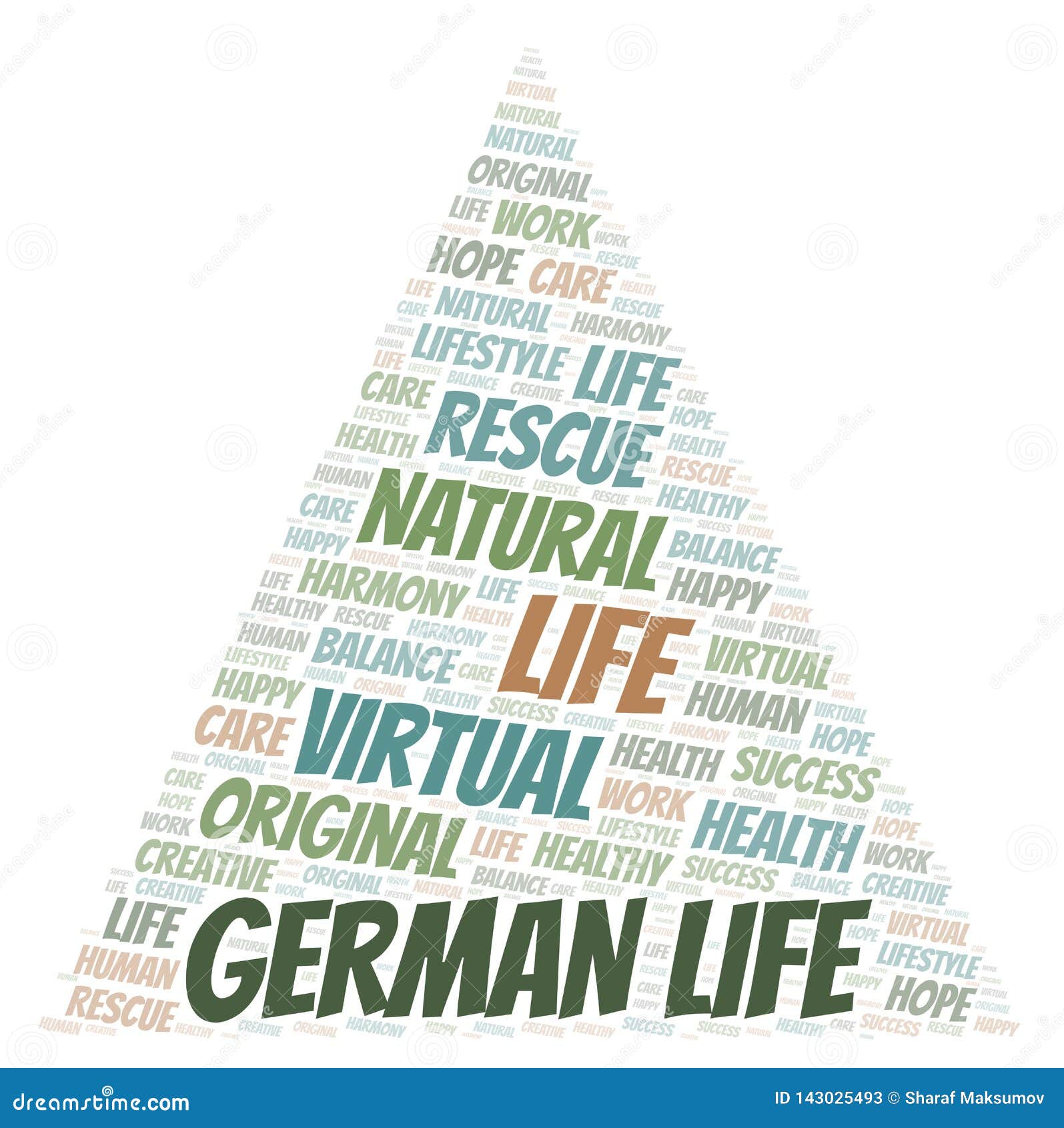 German Life word cloud stock illustration. Illustration of rescue ...
