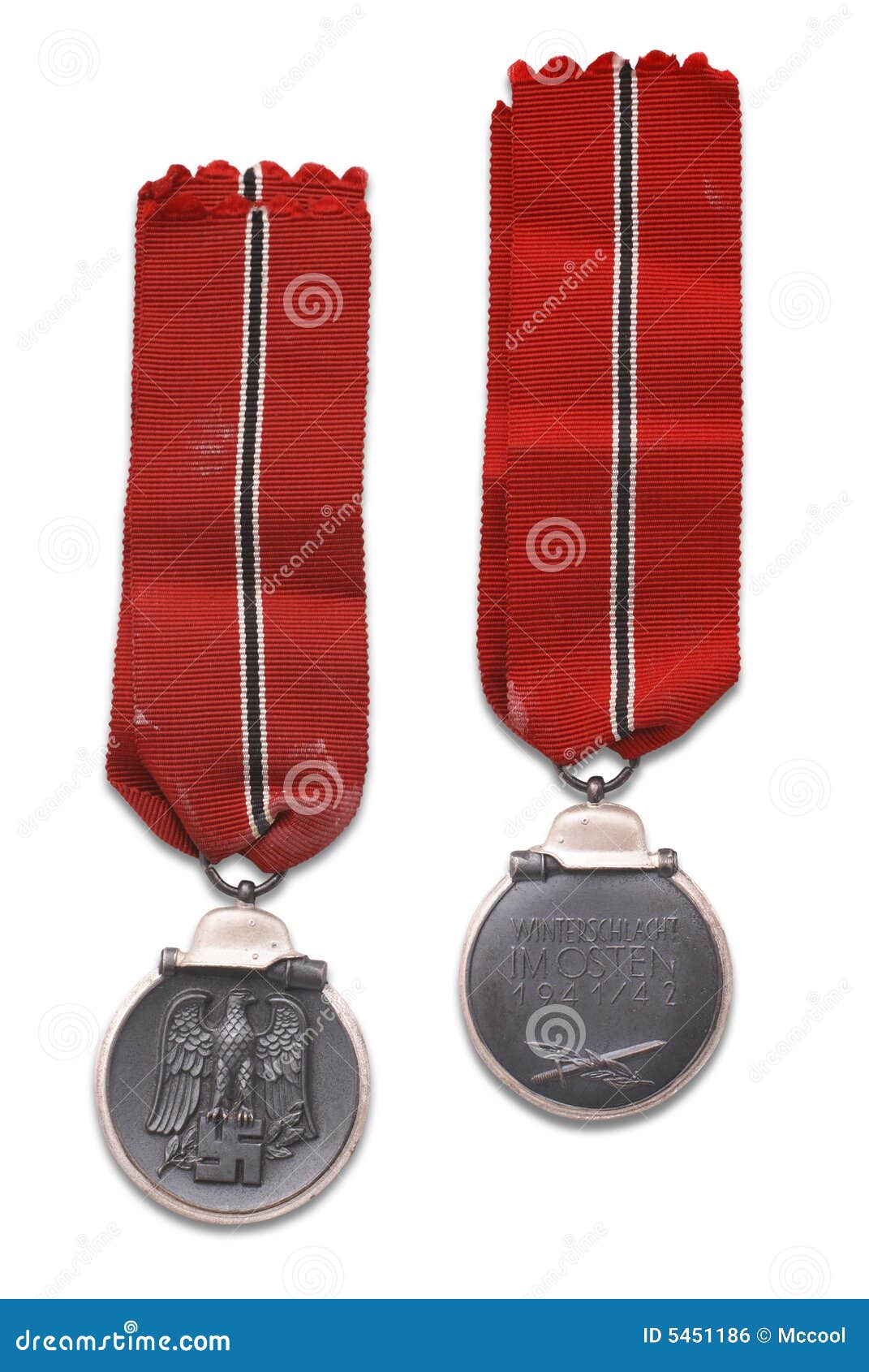 German Medal for Winter Campaign Stock Photo - Image of heraldry ...