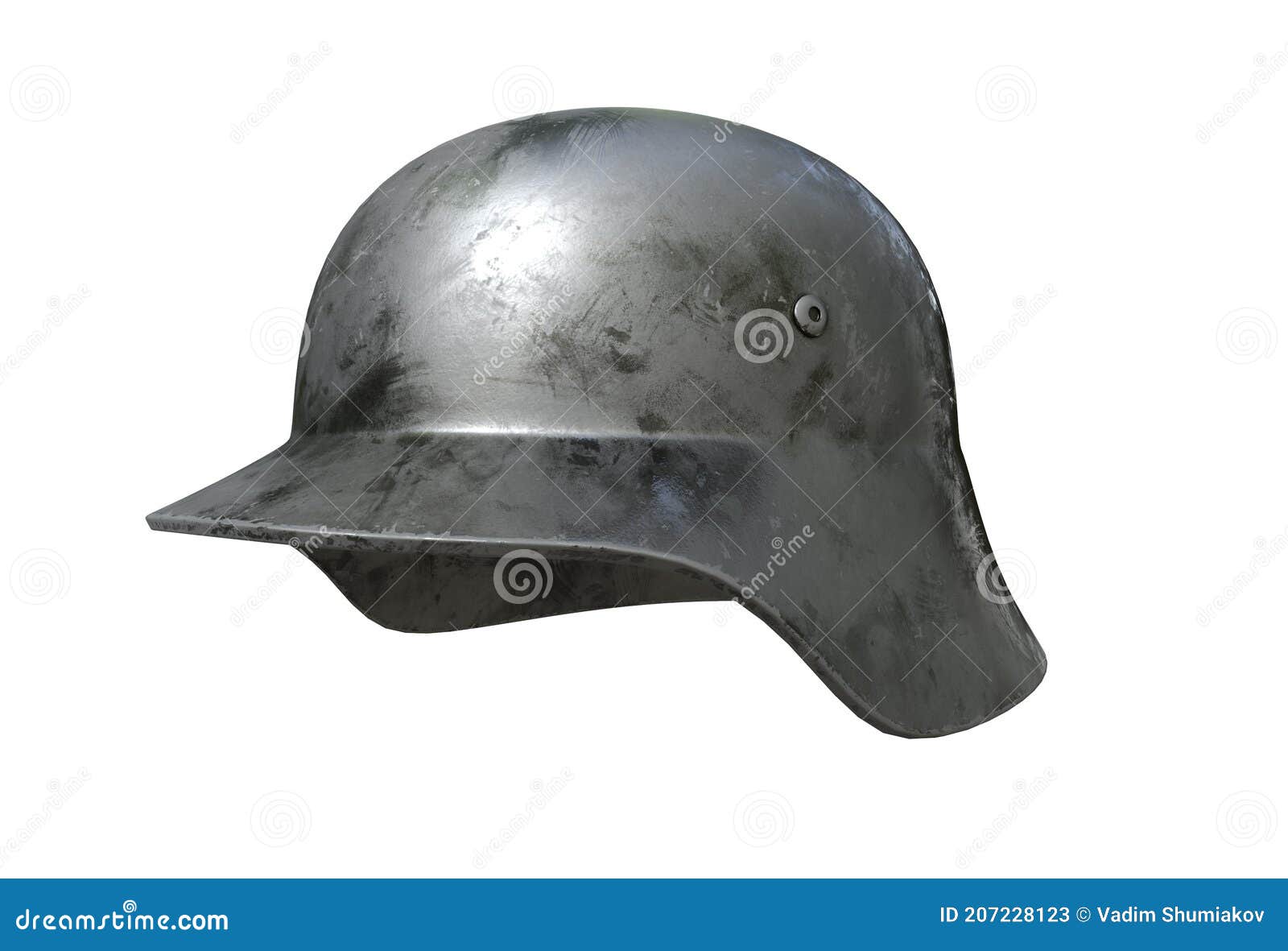 German Ww2 Military Helmet Cartoon Vector | CartoonDealer.com #120903701