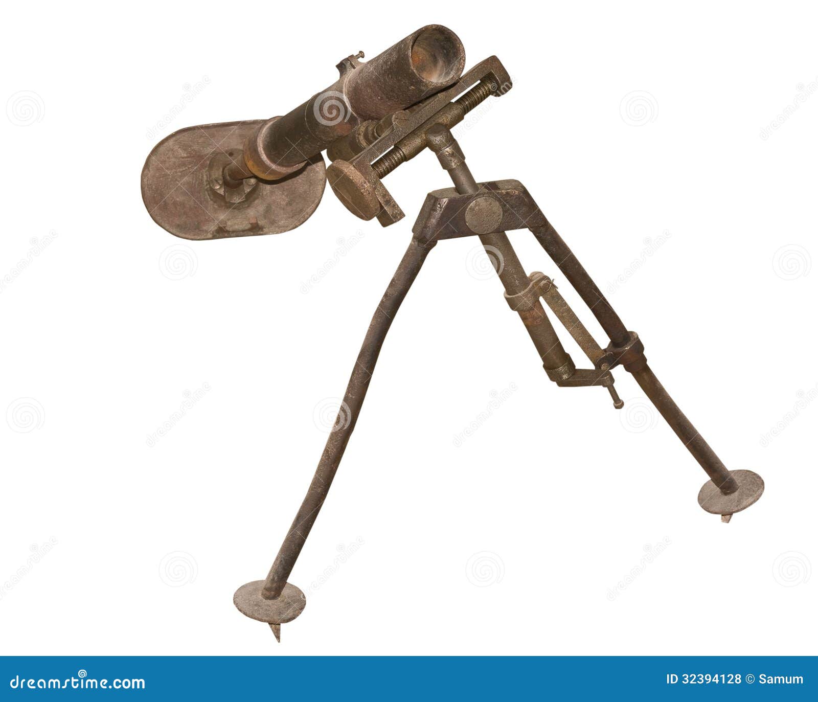 German mortar stock photo. Image of weapon, history, wwii - 32394128