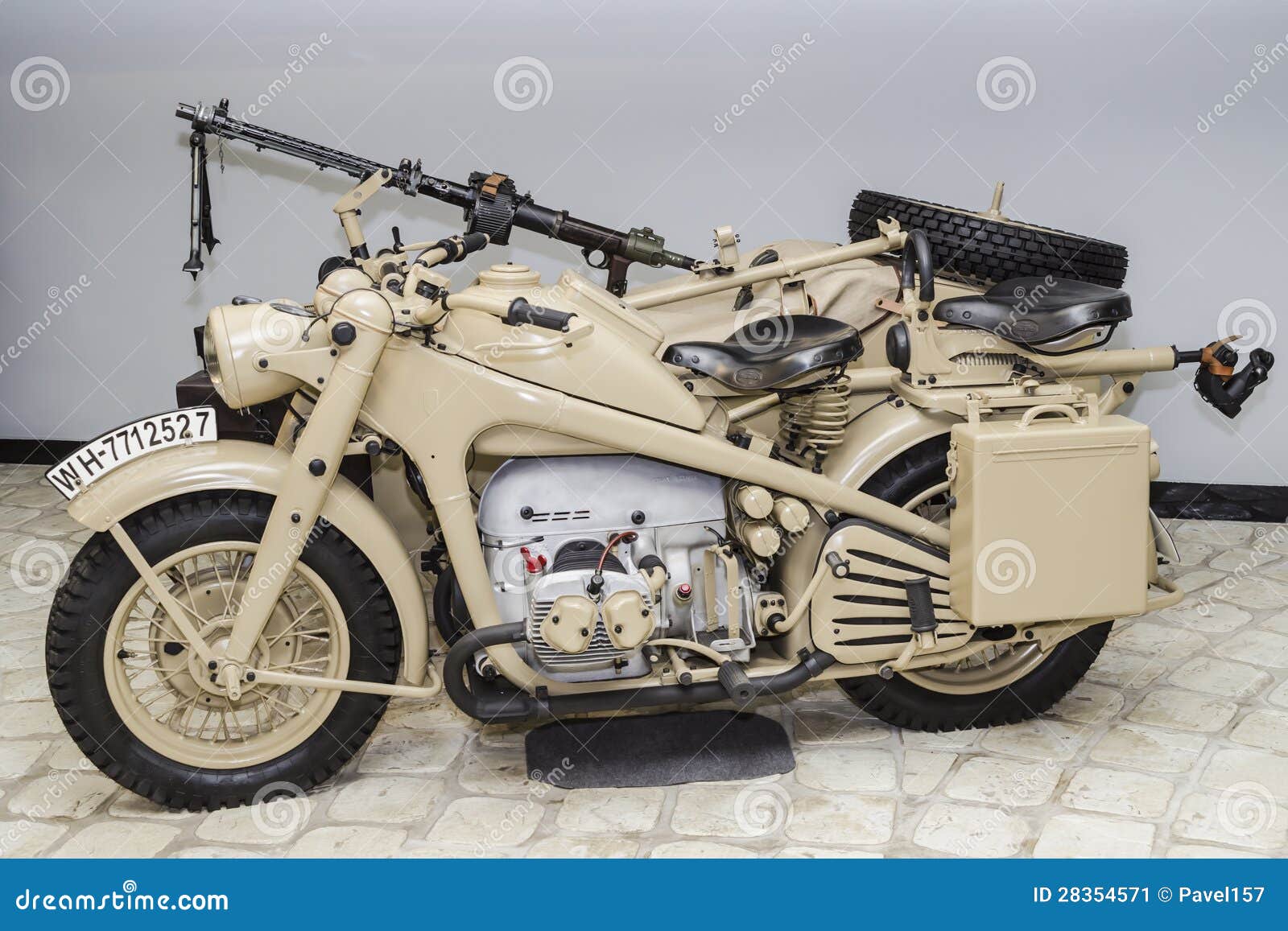 German Motorcycle And Sidecar Editorial Photo | CartoonDealer.com ...