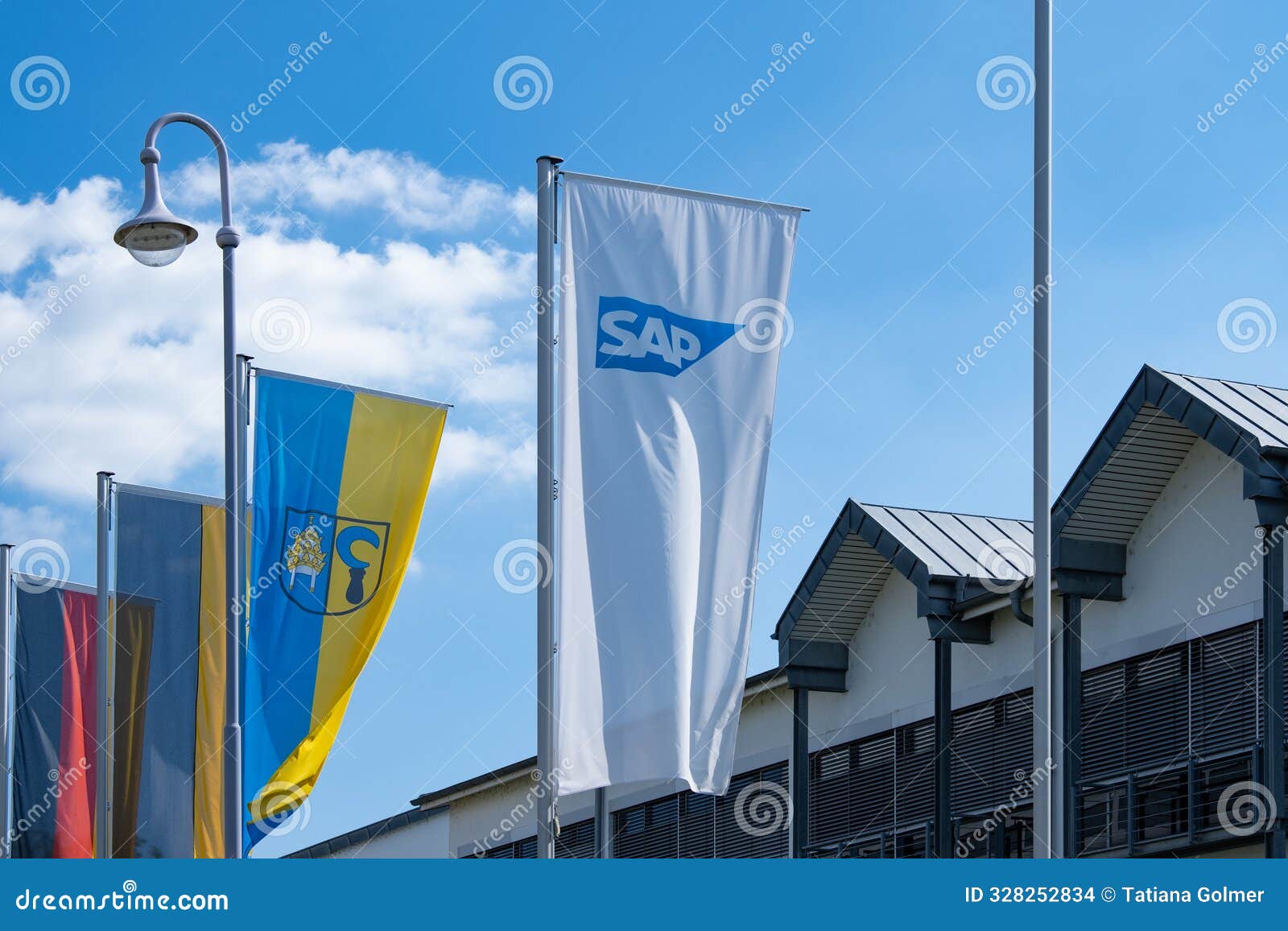 German Multinational Software SAP SE Flag Company, Develops Enterprise ...