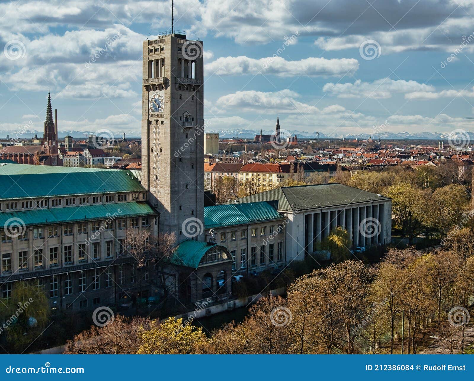 German Museum or Deutsches Museum in Munich, Germany, the World`s ...