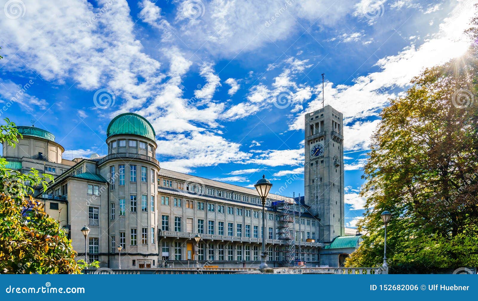 German Museum - Deutsches Museum - in Munich, Germany, the World`s ...