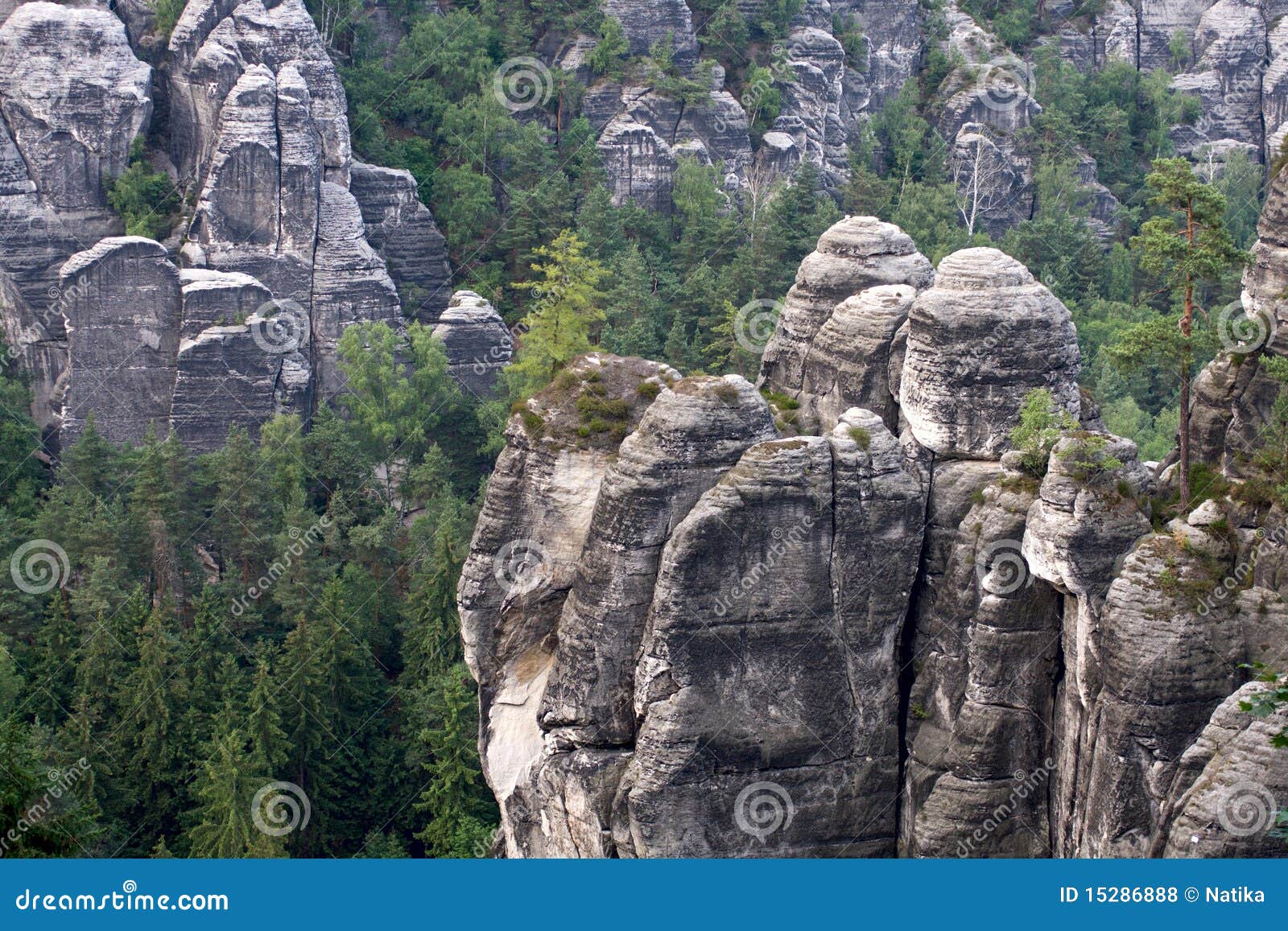 German National Park Sachsische Schweiz Stock Photo - Image of outside ...