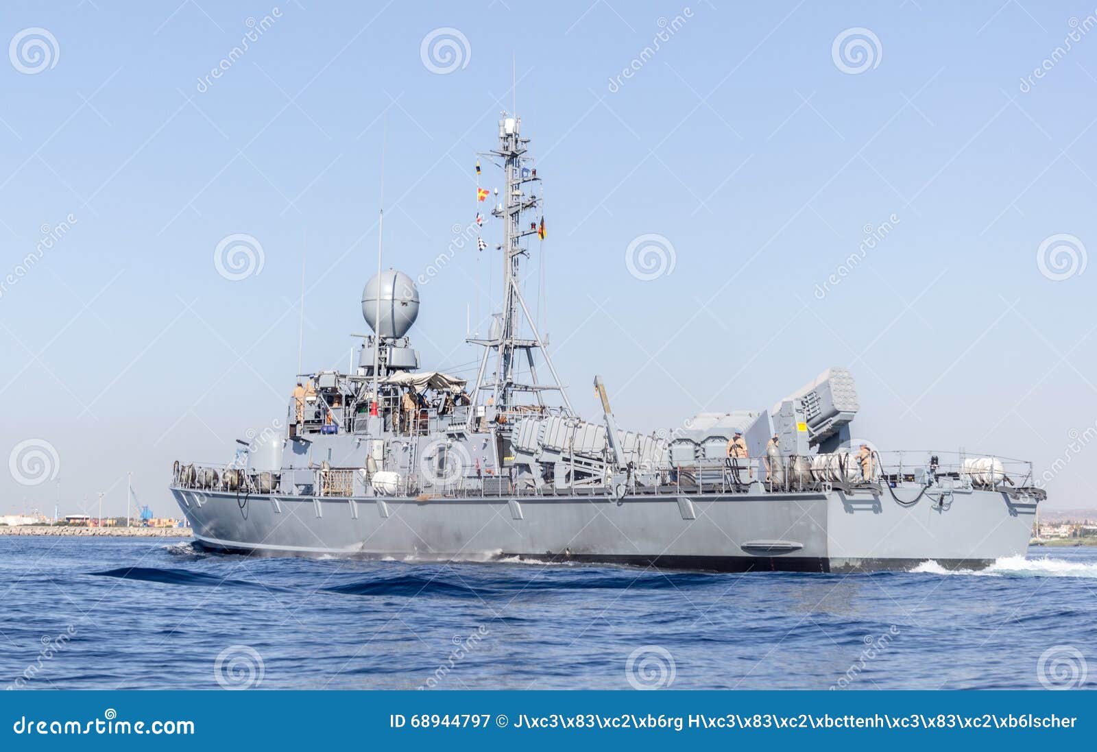 A german navy speedboat stock image. Image of harbor - 68944797