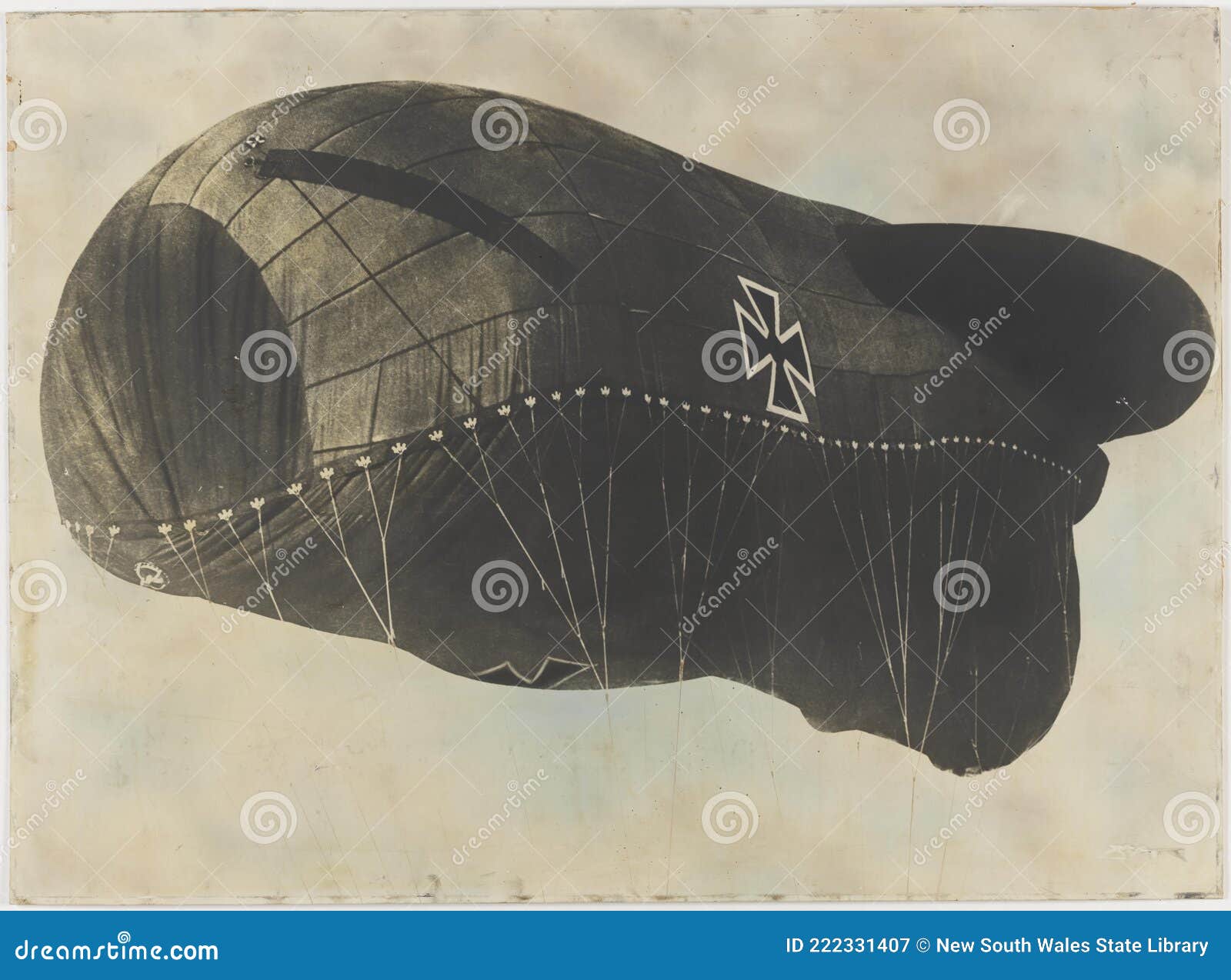 German Observation Balloon Picture. Image: 222331407