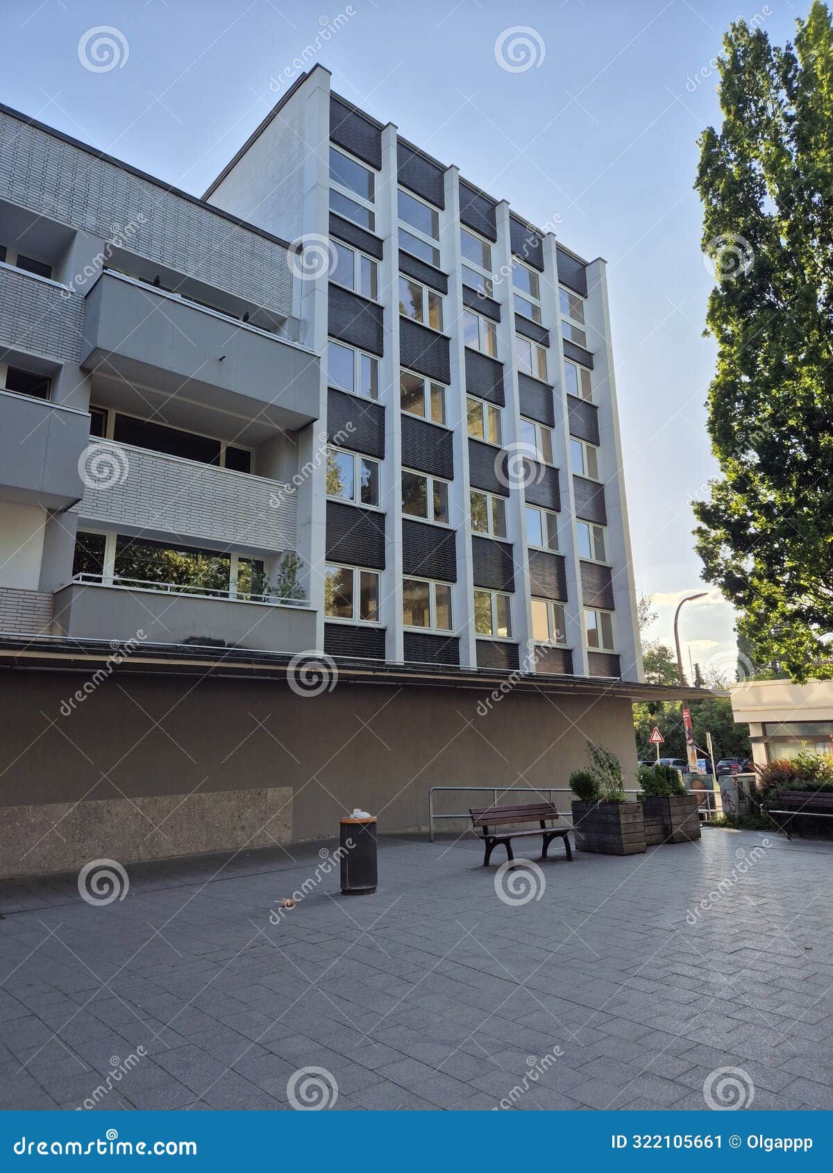 German office building stock image. Image of architecture - 322105661