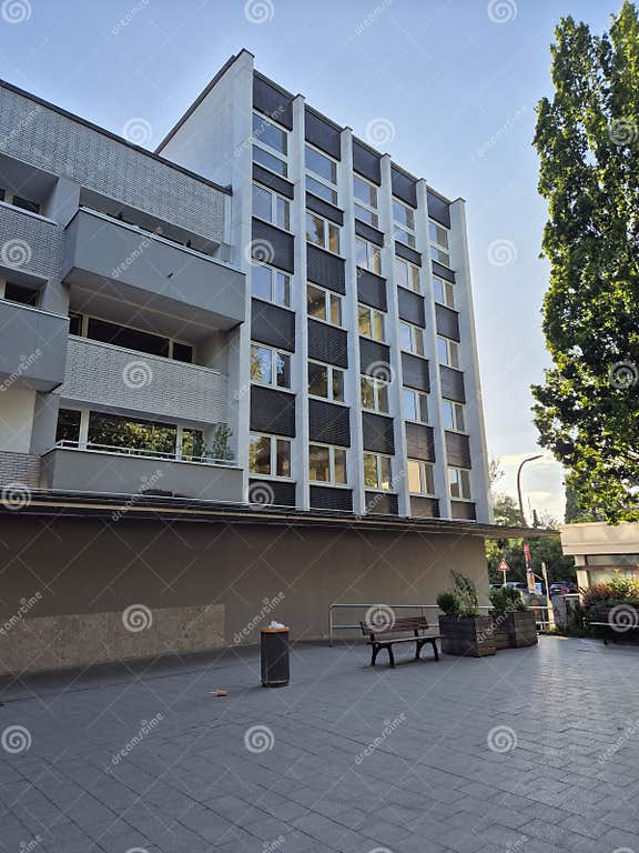 German office building stock image. Image of architecture - 322105661