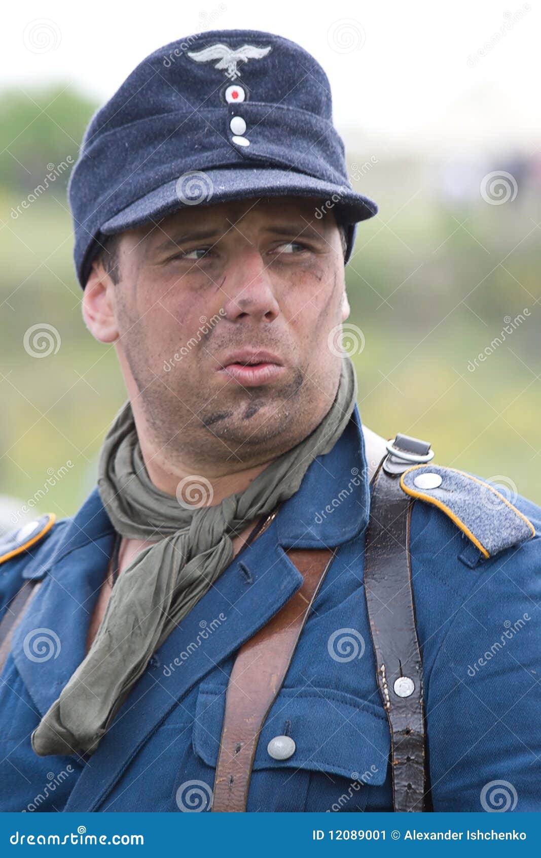 German officer of WW2. editorial photo. Image of europe - 12089001