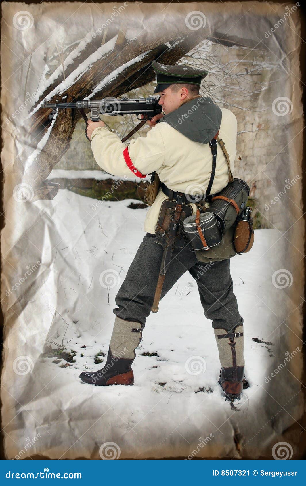 German Officer Of WW2 Picture. Image: 8507321