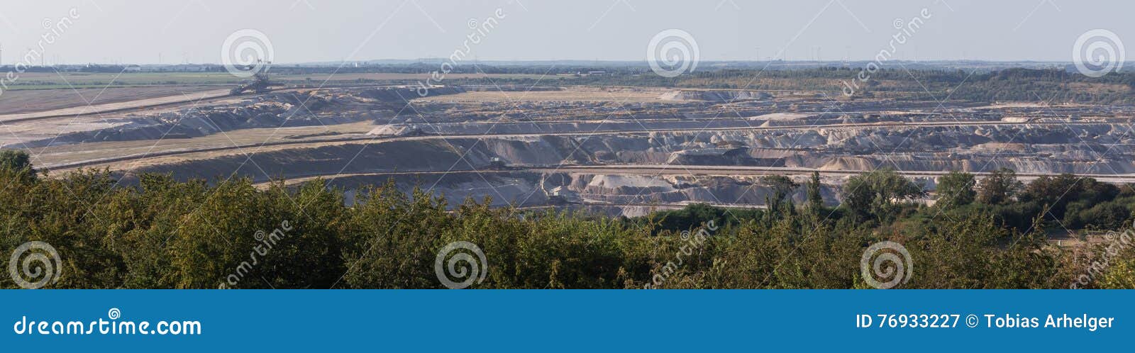 German Open-cast Mining Inden Stock Image - Image of excavator, iron ...