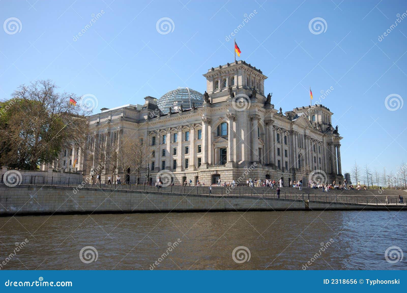 German Parliament Building stock photo. Image of stone - 2318656