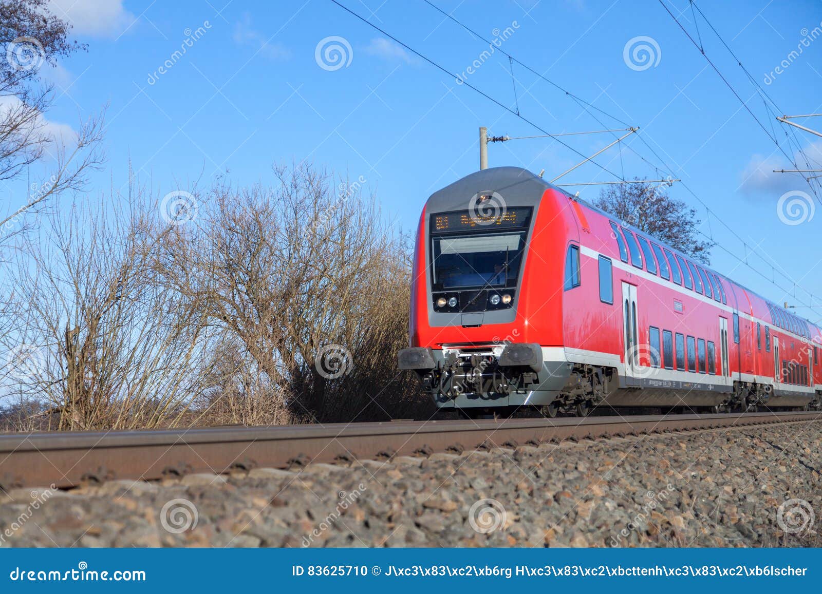German passenger train editorial image. Image of german - 83625710