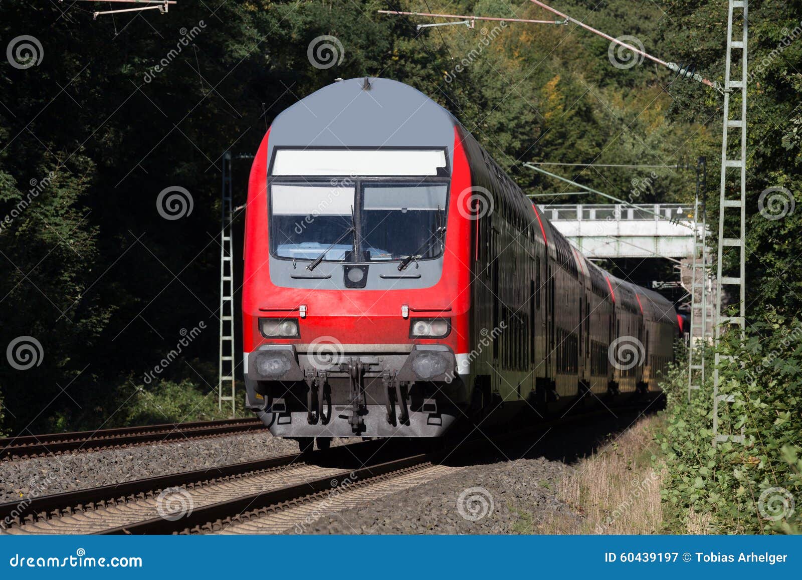 German passenger train stock image. Image of transit - 60439197